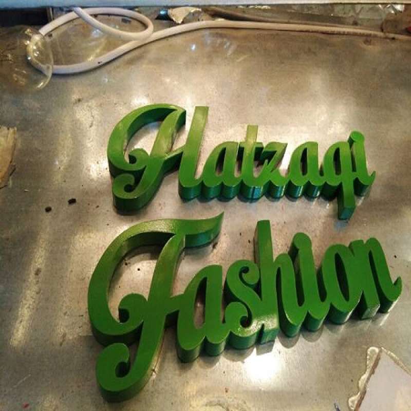 Jual Wooden Name / Huruf Kayu / Tulisan Kayu - -- 18cm Di Seller Towjo ...