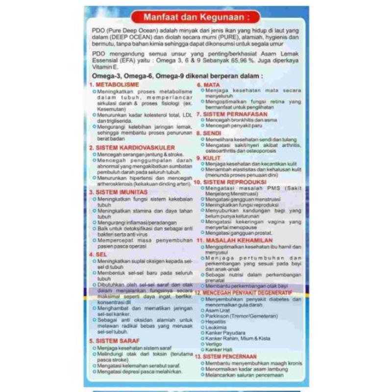 Jual Obat Herbal Minyak Ikan Pdo Lusinan Isi 12 Botol Di Seller Pdo ...