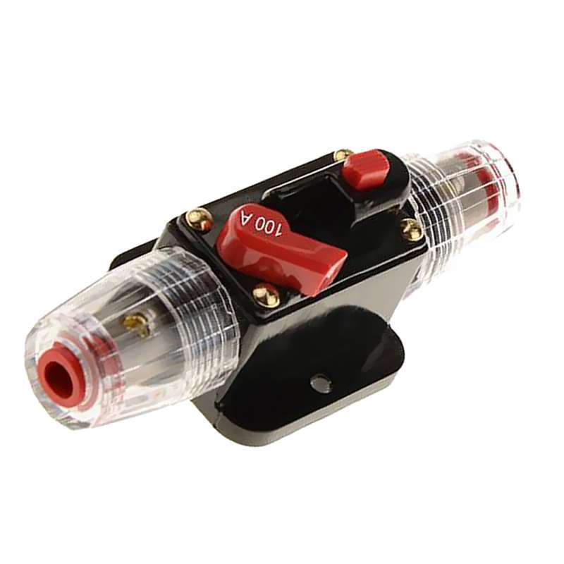 Promo 100A 12V DC Circuit Breaker Fuse for Car Audio Inline System ...