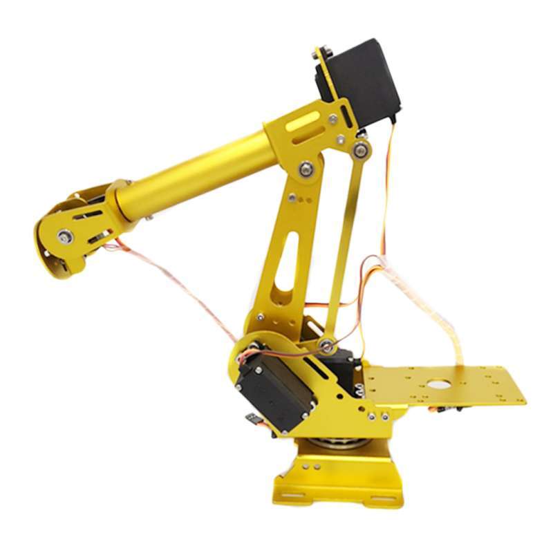 Promo 6 DOF Mechanical Robotic Arm Frame Kit Flexibly 180 Degree ...