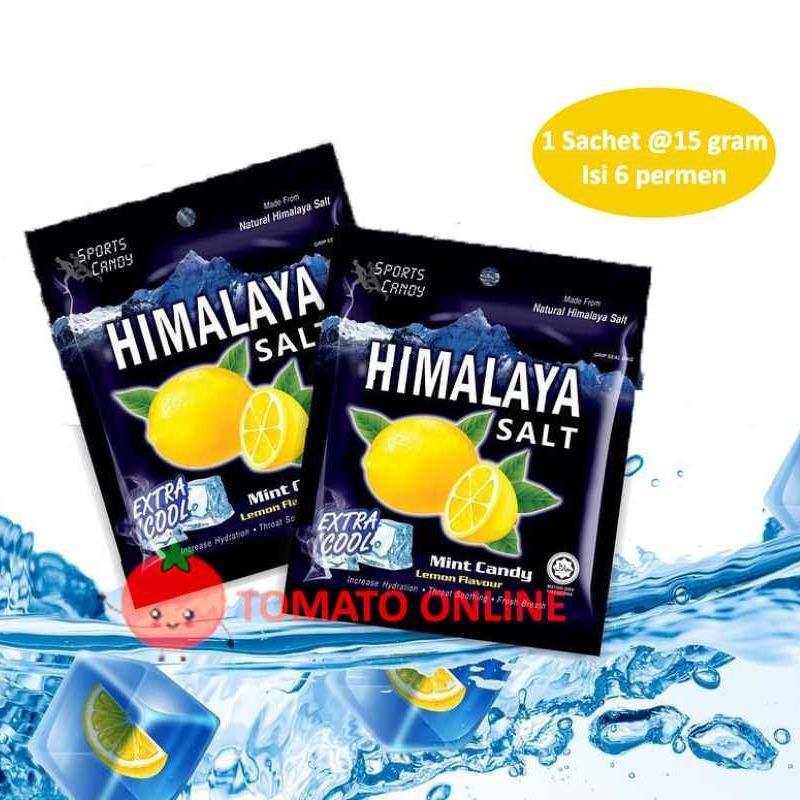 Jual Permen Big Foot Himalaya Salt Lemon Mint Candy - SACHET 15 gram ...