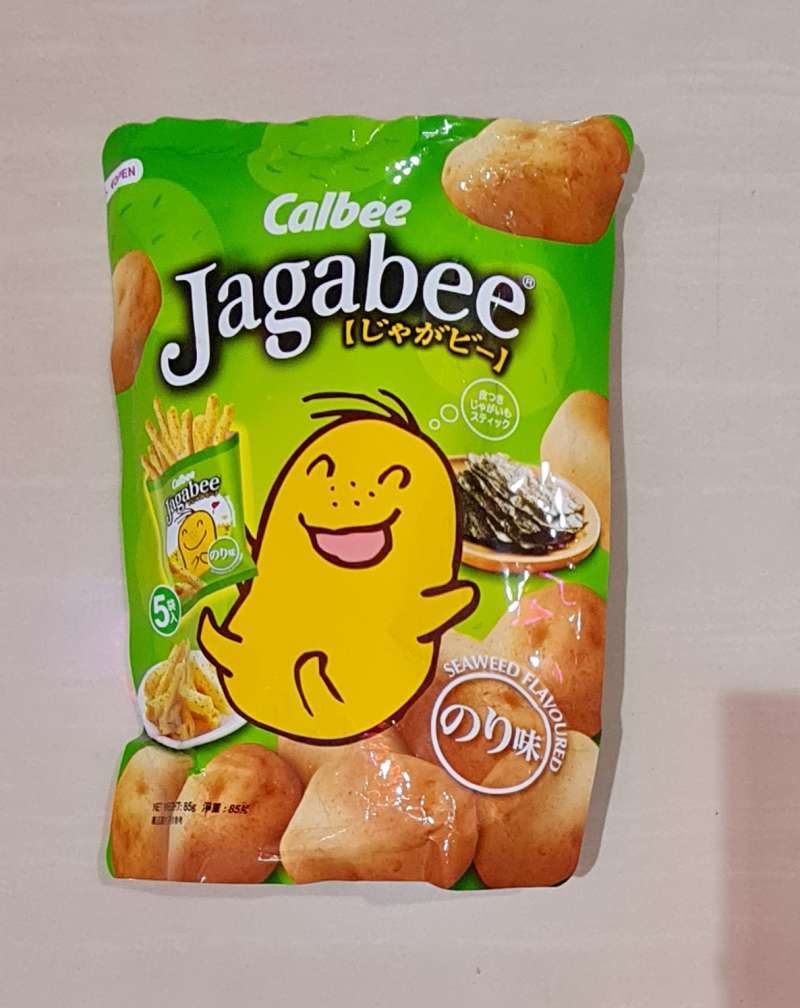 Jual Snack Calbee Jagabee Potato Stick Rasa Rumput Laut / Seaweed ...