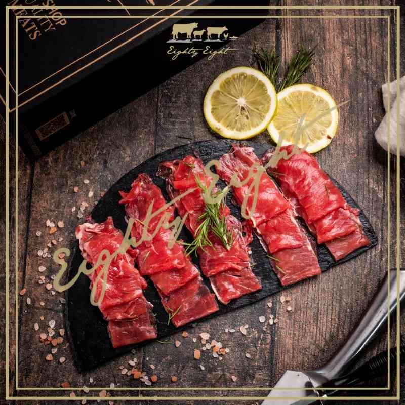 Jual DAGING / DAGING SAPI / DAGING SLICE / SUKIYAKI LOW FAT SLICE 1KG ...