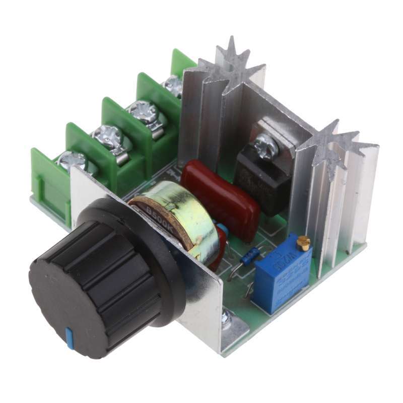 Promo Adjustable Voltage Regulator AC Thyristor Motor Speed Controller ...