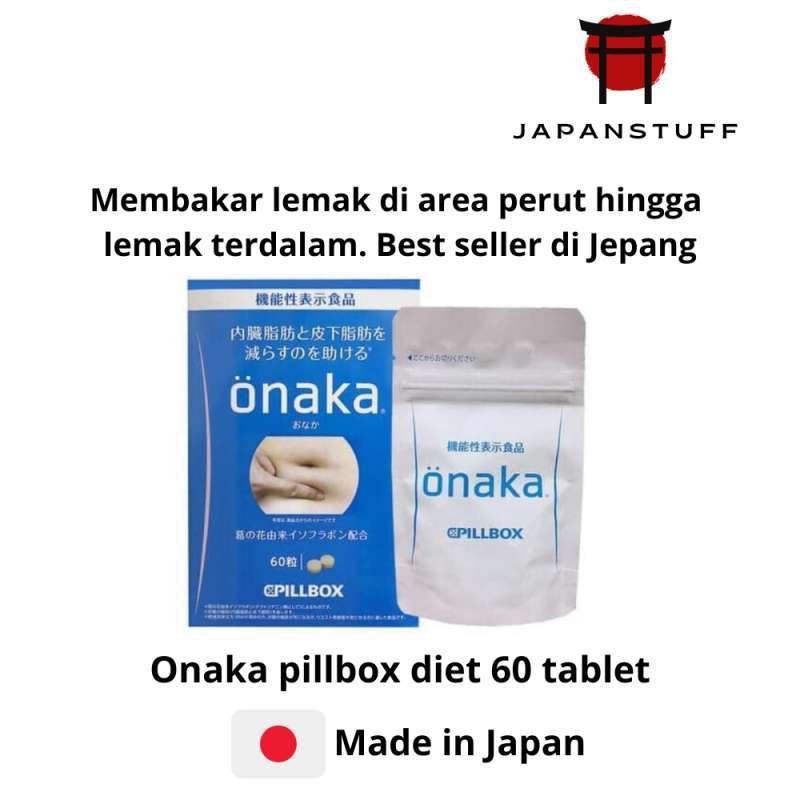 Promo ONAKA PILLBOX 60 PIL ORIGINAL JEPANG Diskon 10% di Seller ...