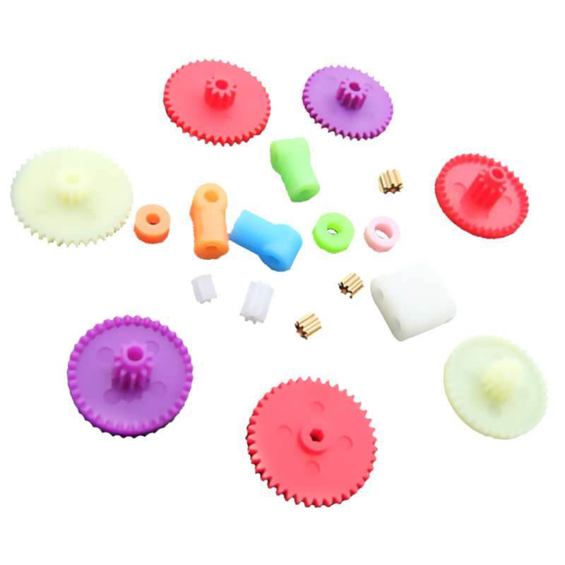 Jual Assorted Diy Plastic Gears Robot Wheel Car Motor Toys Parts ...