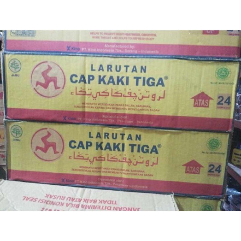 Jual Larutan Cap Kaki Tiga Rasa Leci 320ml x 24pcs di Seller DESA Supply Co. - Jatiwarna, Kota ...
