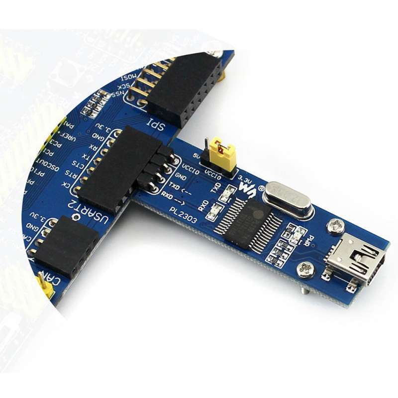 Jual Usb To Rs232 Ttl Converter Module 5v 3.3v Serial Rx Tx Serial ...
