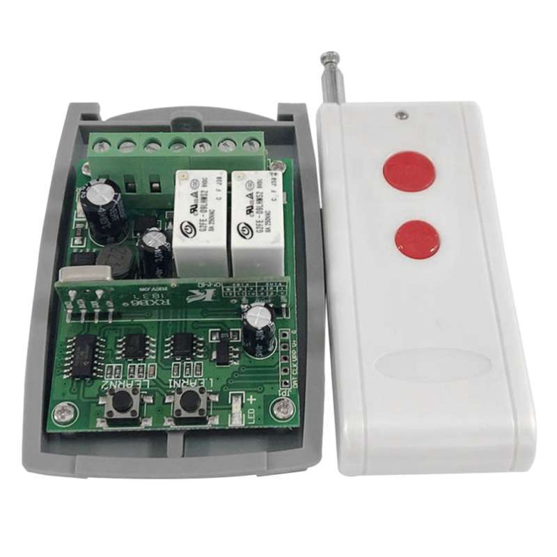 Promo DC12V-48V Forward and Reverse Switch+1000 Meters Two-key Remote ...
