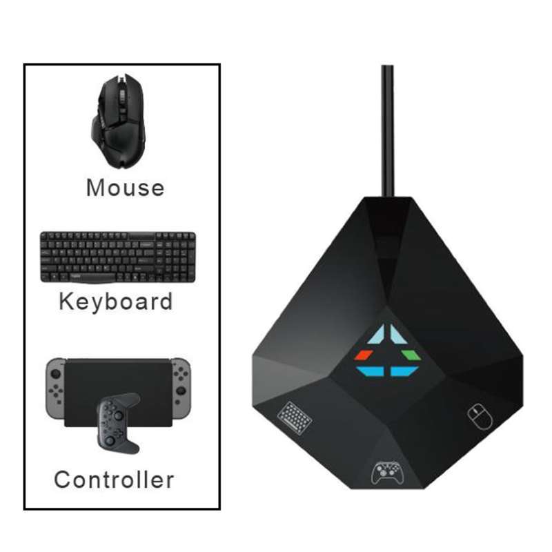 Promo Black USB Keyboard and Mouse Converter Adapter for N-Switch 360 ...