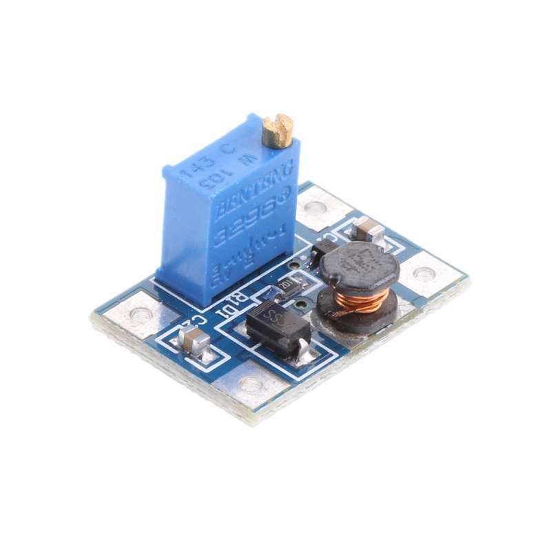 Promo DC-DC Voltage 2A Step-Up Adjustable Boost Converter Module Power ...
