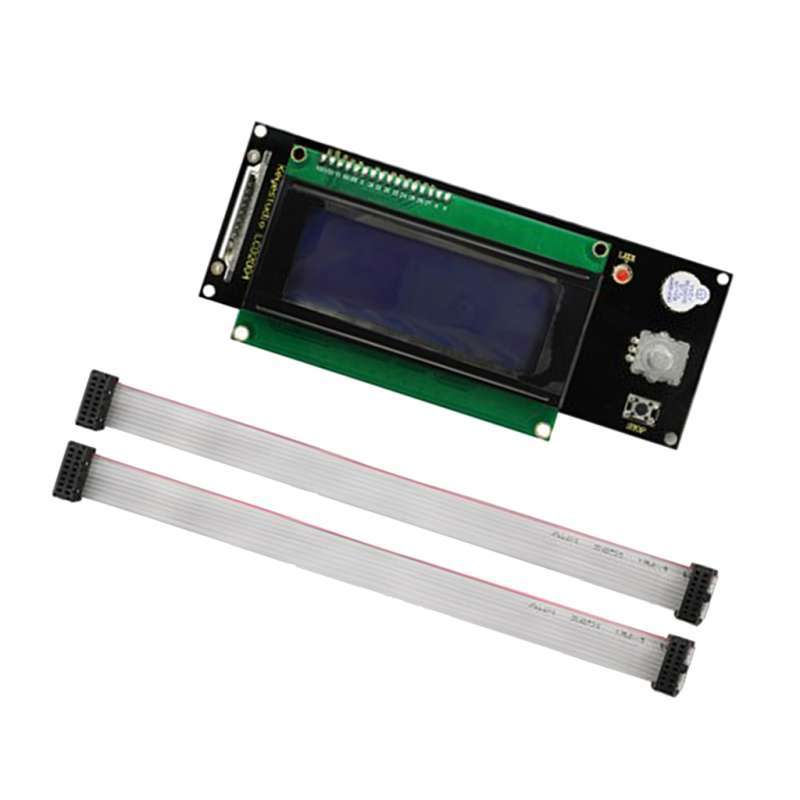 Promo 2004 LCD Smart Display Controller Module With Cable For Ramps 1.4 Reprap 3D Printer Diskon ...