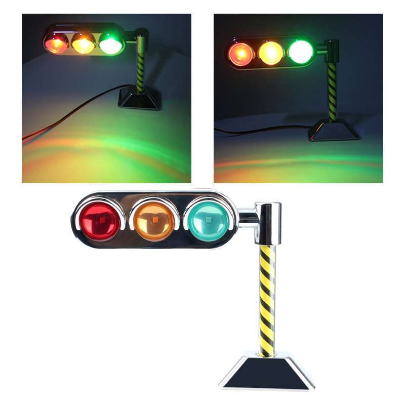 Jual LED Traffic Light Simulation Road Sign Scene for Car Dashboard ...
