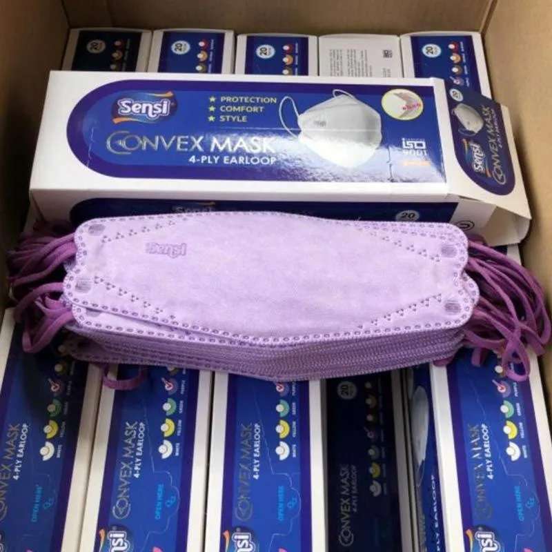Promo Sensi Masker Convex 4Ply KF94 / Masker Muka SENSI Evo Isi 20 Pcs ...