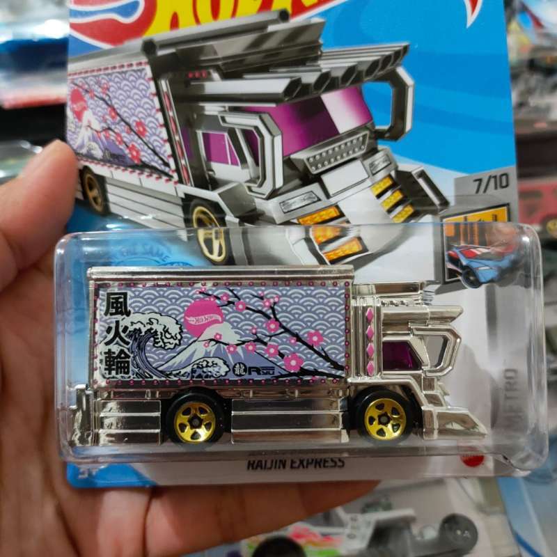Jual Hot Wheels Hotwheels Raijin Express Chrome Diecast Di Seller Kekai ...
