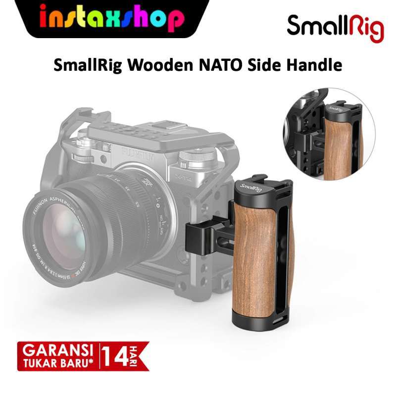 Jual Pre-order Instaxshop Smallrig Wooden Nato Side Handle (with Quick ...