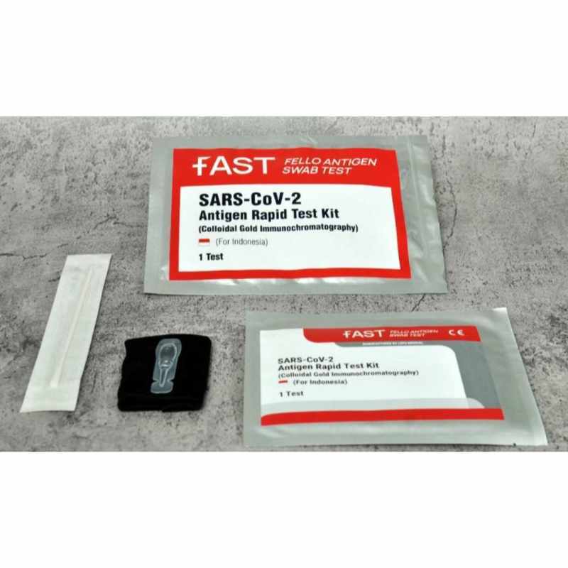 Jual SWAB TEST FAST FELLO ANTIGEN SWAB TEST ISI 10 KIT RAPID TEST ...