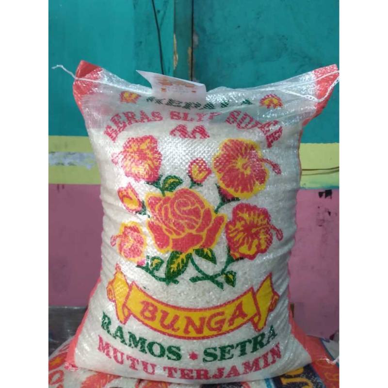 Promo Terhemat! Beras Cap Bunga Ramos Setra 10kg Pulen Diskon 6% Di ...