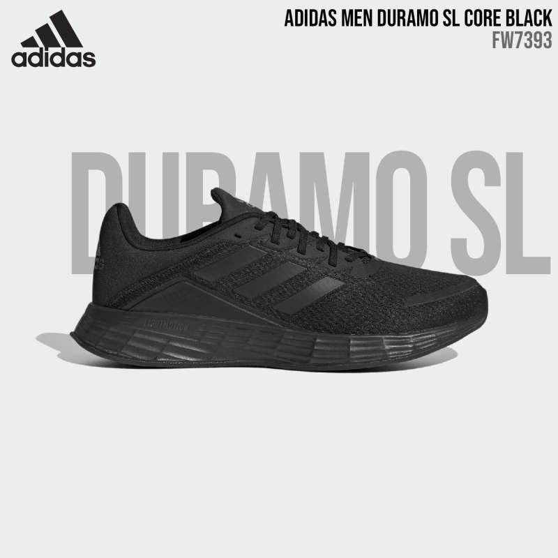 Jual adidas Duramo SL [FW7393] Core Black Men Original RESMI BNIB ...