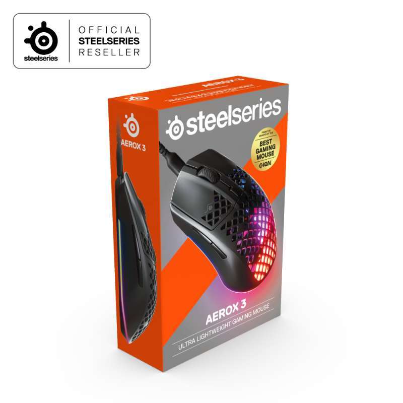 Promo Steelseries Aerox 3 Black - Gaming Mouse Diskon 47% Di Seller ...