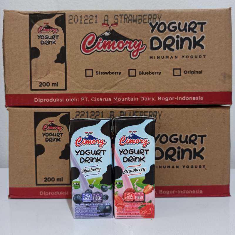 Promo CIMORY YOGURT DRINK STRAWBERRY 200 ml [24pc/Dus ] Diskon 11% di ...