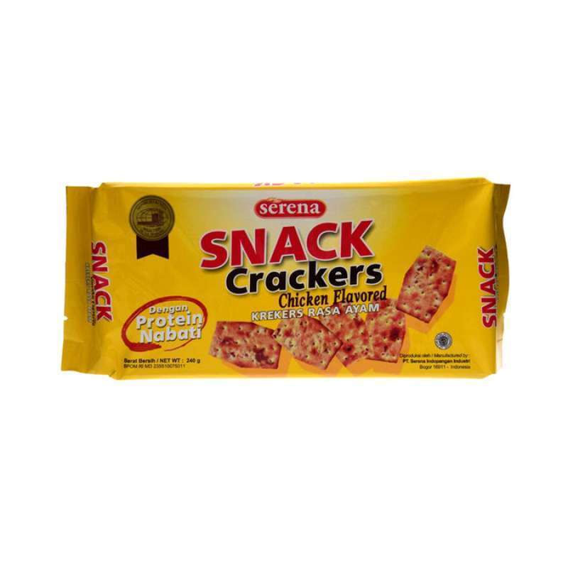 Jual Serena Snack Crackers Rasa Ayam [210 G] Di Seller Adhins Smart ...