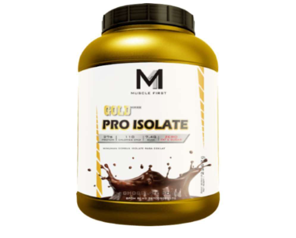 Jual Free Shaker M1 MUSCLE FIRST GOLD PRO ISOLATE WHEY PROTEIN ISOLATE ...