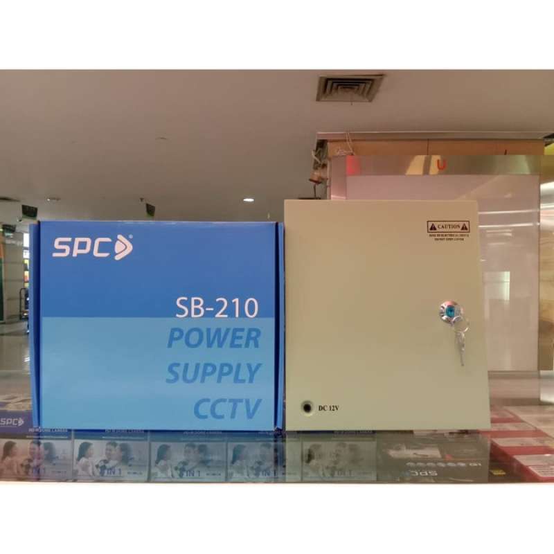 Promo Power Supply CCTV 10A Box ( Merek SPC ) 100 % ORIGINAL Diskon 33% ...