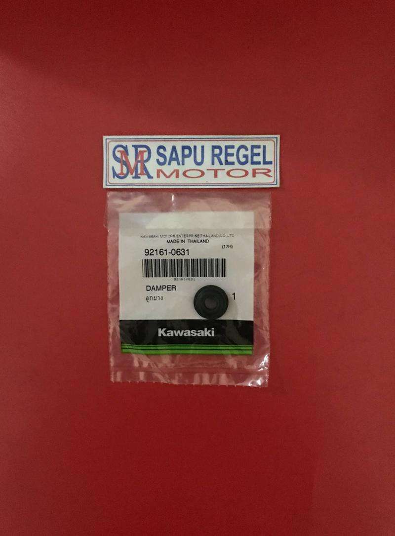 Jual Kawasaki Genuine Parts Karet Body Samping Jok for KLX [92161-0631 ...