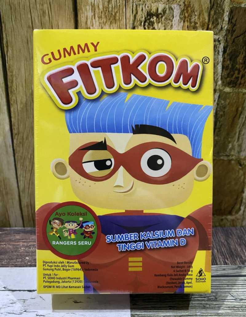 Jual fitkom gummy di Seller Ekahusadaherbal - Rejowinangun Utara, Kota ...