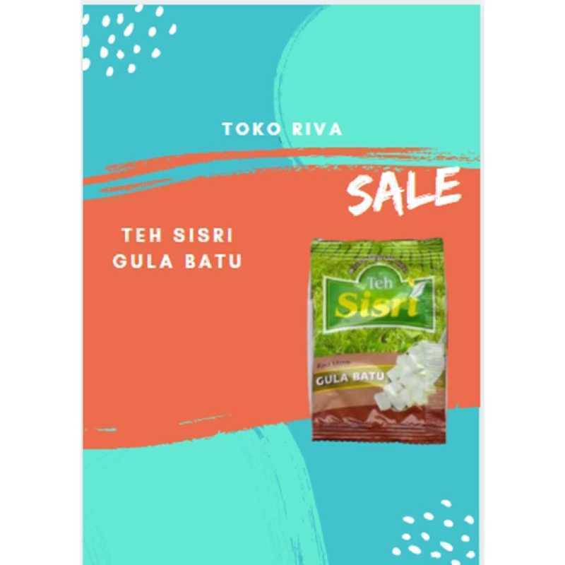 Promo TEH SISRI GULA BATU 1 renceng / 10 sachet Diskon 43% di Seller ...