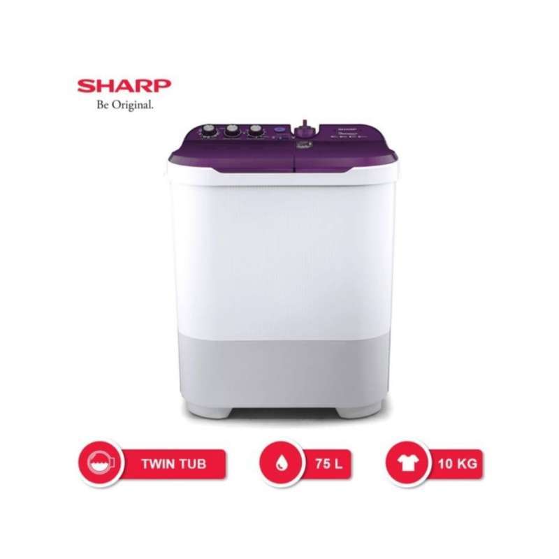 Jual Mesin Cuci Sharp Es T1090 Vk/pk/bk - 10kg Di Seller Aloy ...