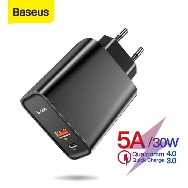 Jual Charger Fast Charging Android Iphone Mcdodo Dual Port 30W - Hitam ...
