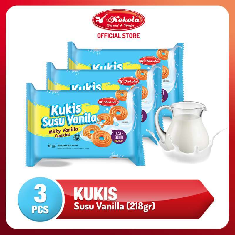 Jual Kokola Kukis Vanila 218gr - 3 pcs di Seller Kokola Store ...