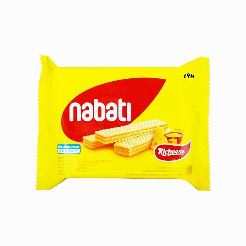 Jual Nabati Mini Wafer Rasa Cheese [50 gr] di Seller Tri Karya Gemilang ...