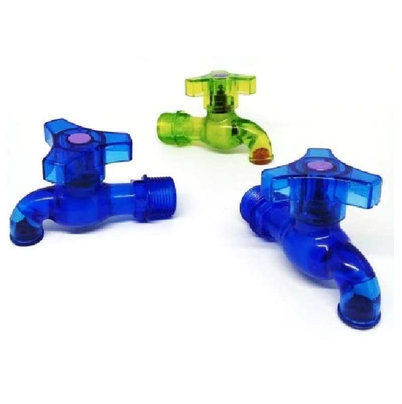 Jual KRAN AIR PLASTIK TRANSPARAN Ukuran 3/4 Kuat dan Berkualitas di ...