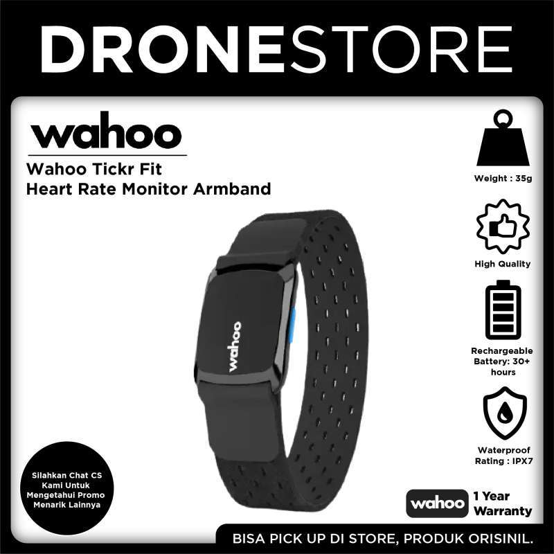 Jual Wahoo Tickr Fit Heart Rate Monitor Original Garansi Resmi 1 Tahun ...