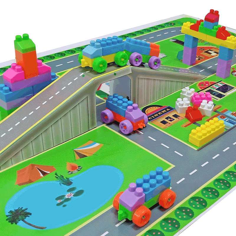Jual Mainan Edukasi Playmap Building Block Jalanan City Of Brick di ...