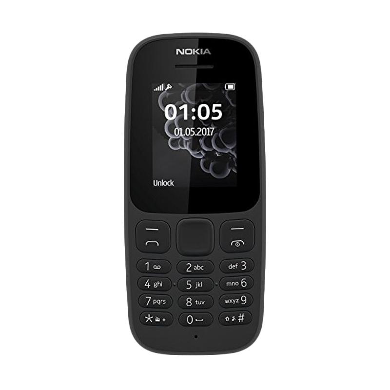 Jual Nokia 105 DS 2017 Handphone - Black di Seller SINERGY SELLULAR ...
