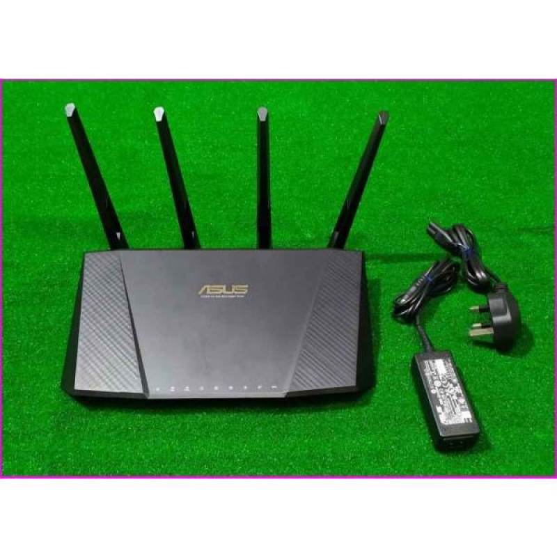 Jual Asus Rt-ac87u Ac2400 Dual-band Gigabit Wireless Router Di Seller ...