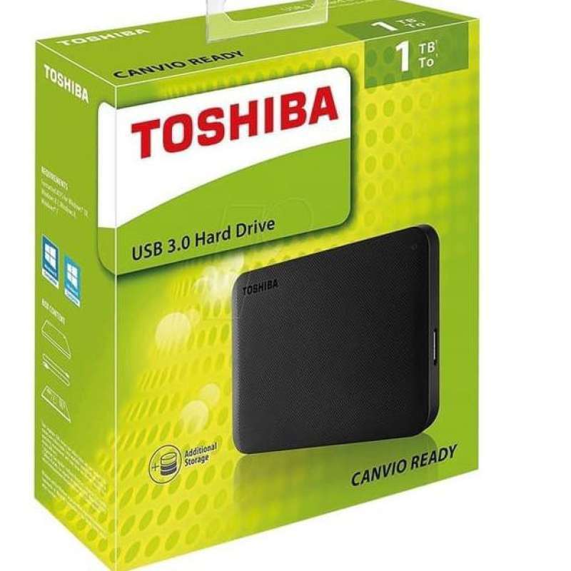 Jual Hardisk External Toshiba 1 TB / Hardisk Portable Toshiba 1TB ...