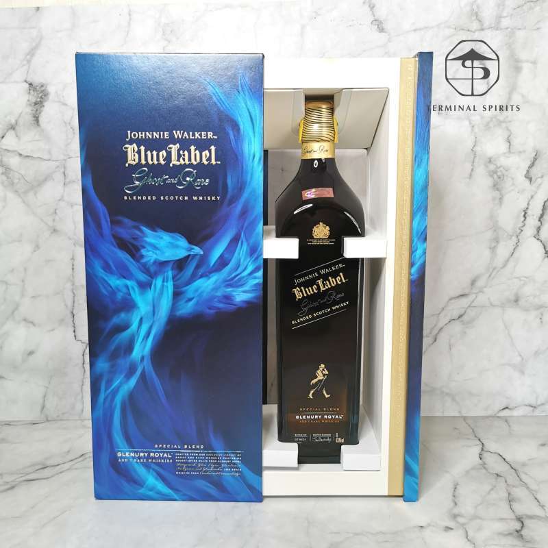 Jual Johnnie Walker Blue Label Ghost & Rare Limited Edition di Seller ...