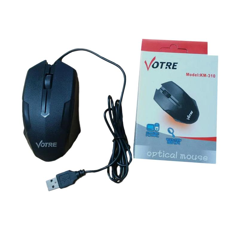 Jual Votre Km-310 Wired Optical Usb Mouse Di Seller Grade Computer ...