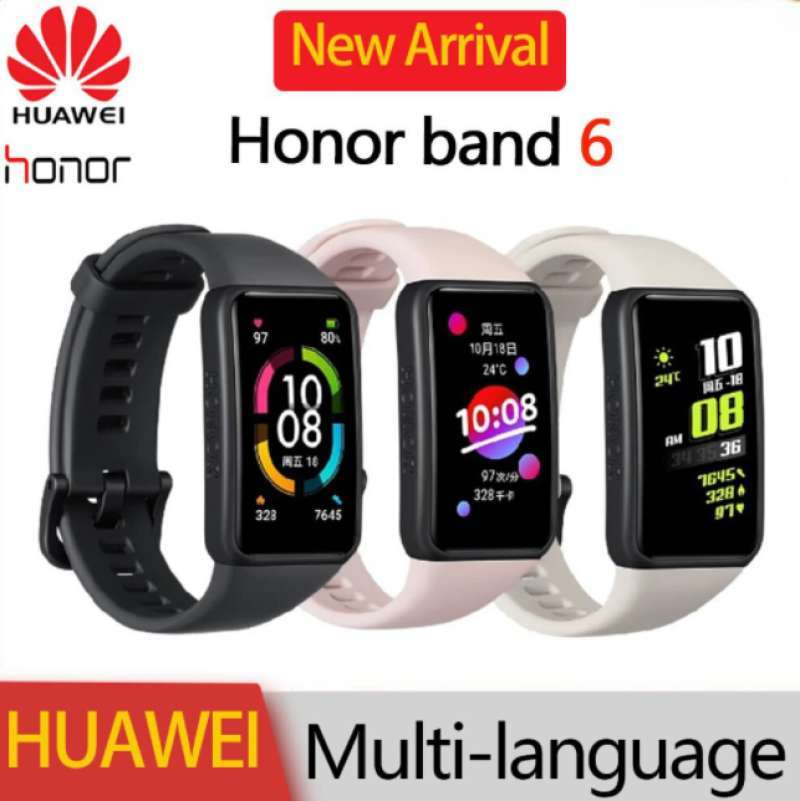 Jual Honor Band 6 Smart band AMOLED Smartwatch - Elegan & Fungsional ...