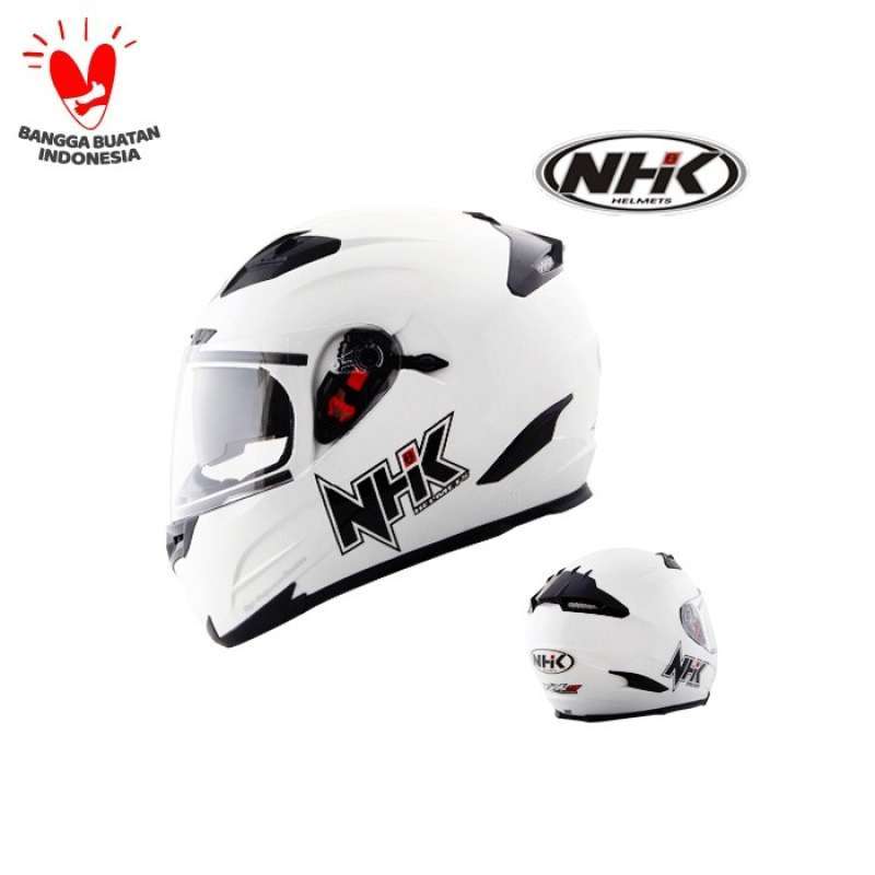 Jual Helm Nhk Rx 9 Putih White Nhk Full Face Rx9 Double Visor Di Seller ...