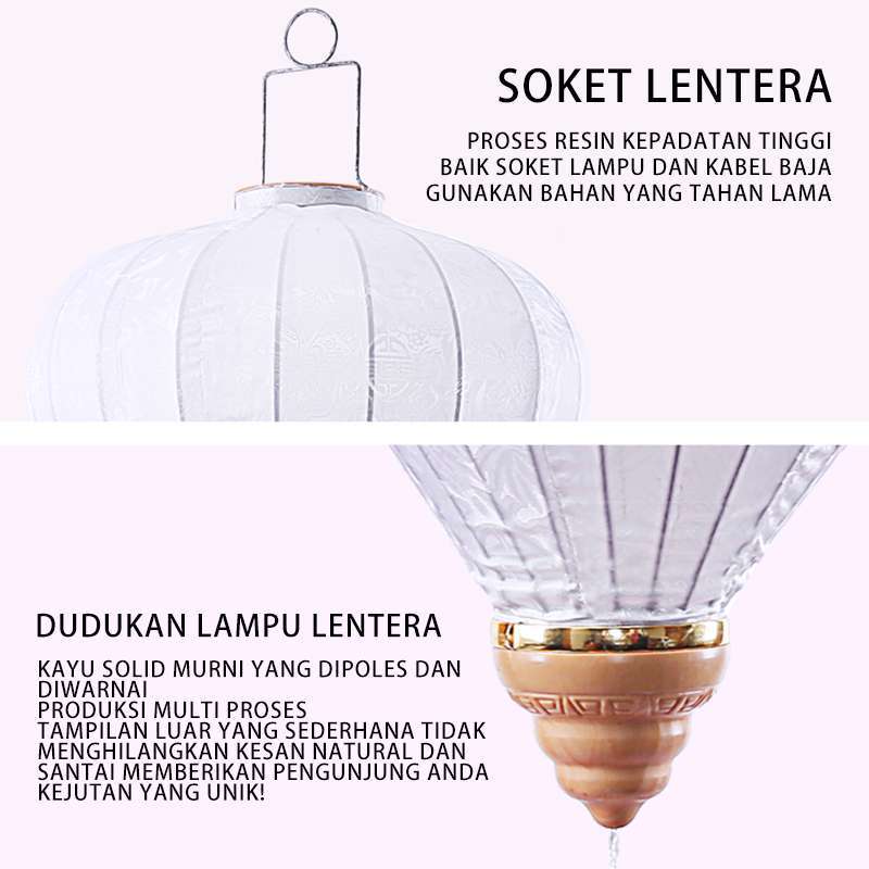 Jual Ampion Putih Grosir Lampion Bernuansa Tradisional Lampion Bulat ...