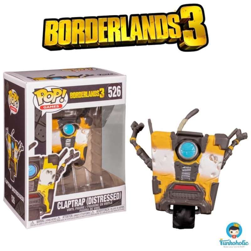 Jual Premium Funko POP! Games Borderlands 3 - Claptrap Siren Class ...
