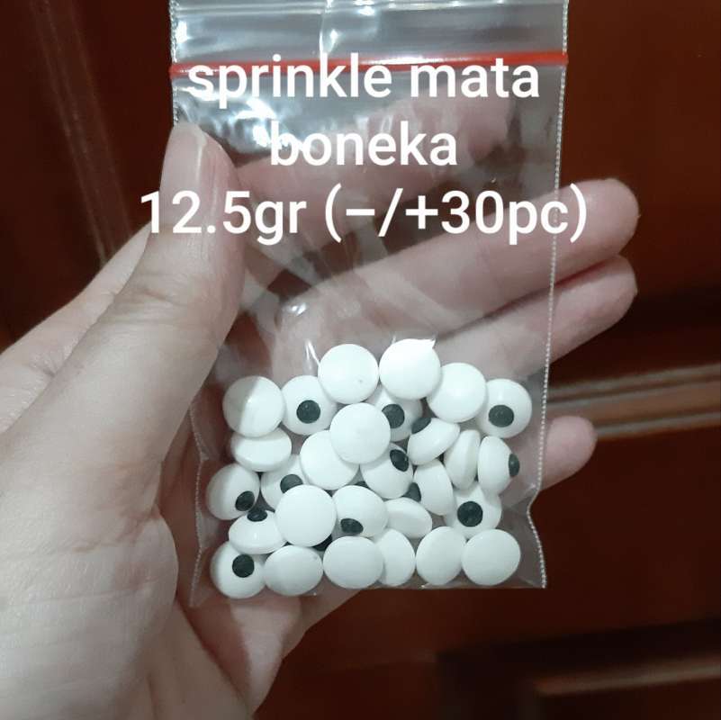 Jual Sprinkle Spikel Trimit 12.5 gram Bulat Mickey Mata Boneka Bentuk ...