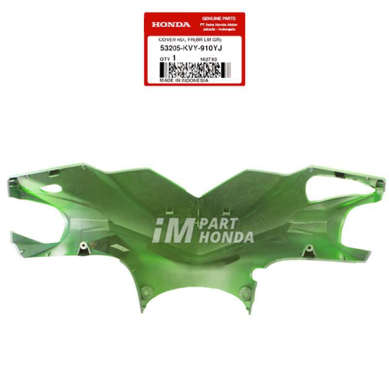 Jual Ahm 53205-kvy-910yj Batok Depan Stang Stir Cover Handle Beat Karbu ...