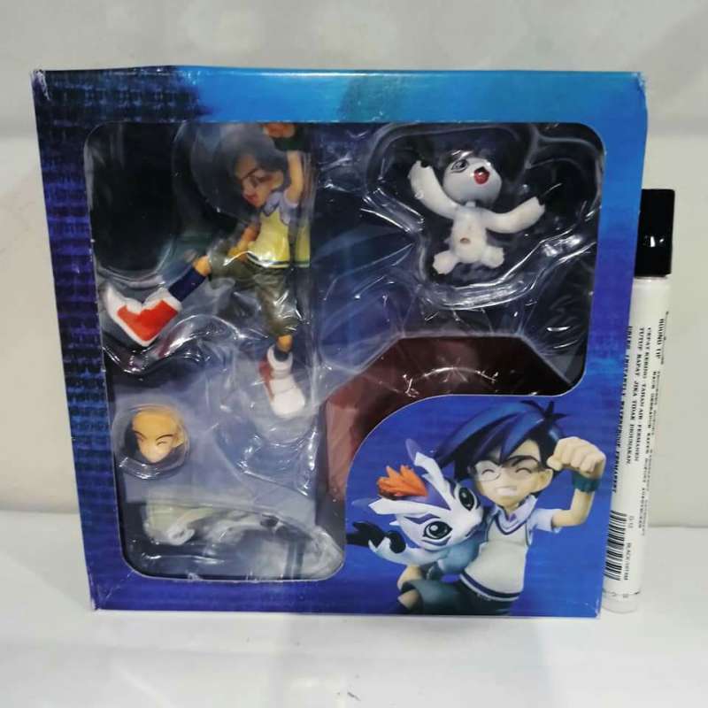 Jual mainan static figure digimon monster joe dan gomamon GEM Digimon ...